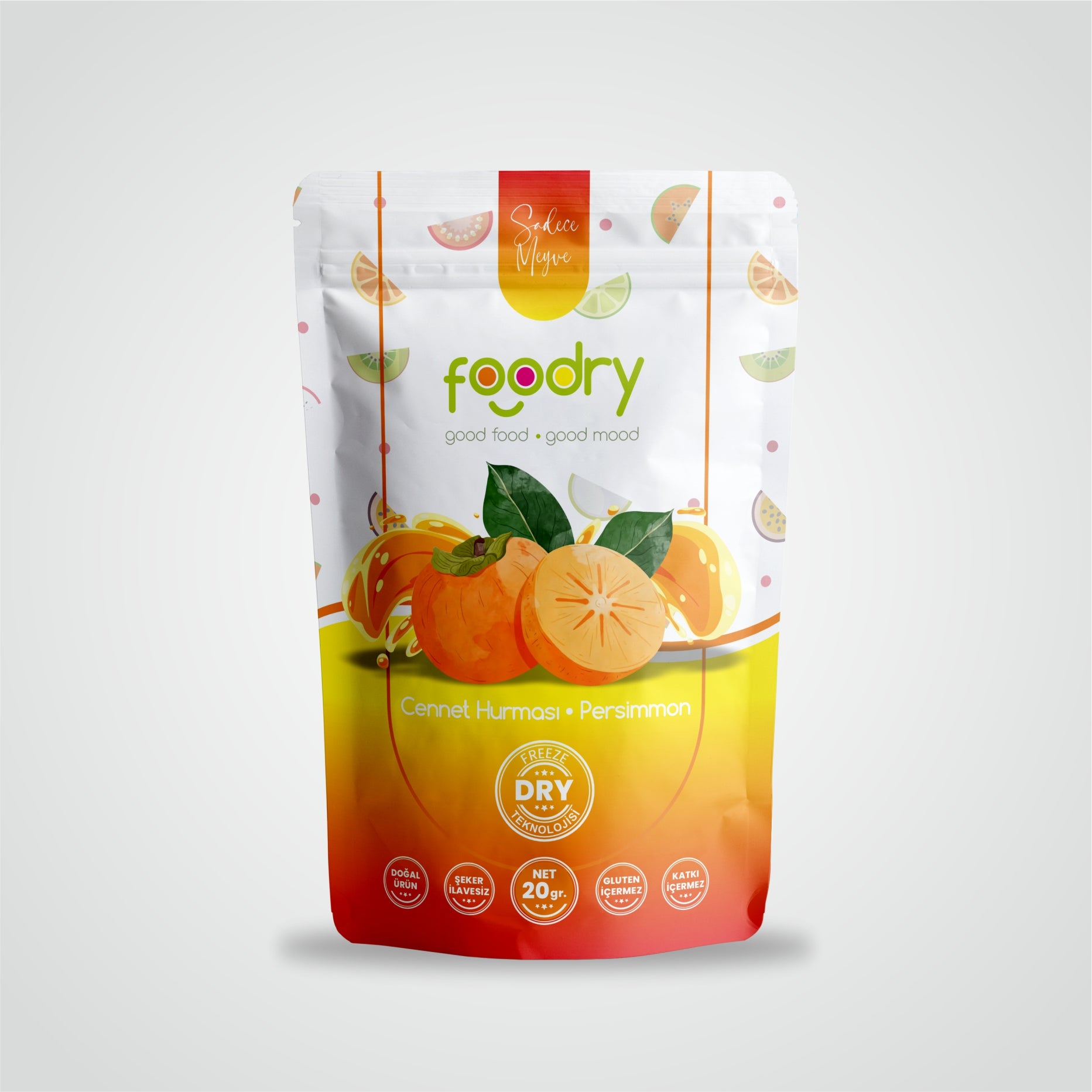 Freeze Dried Persimmon - 20 gr – Foodry
